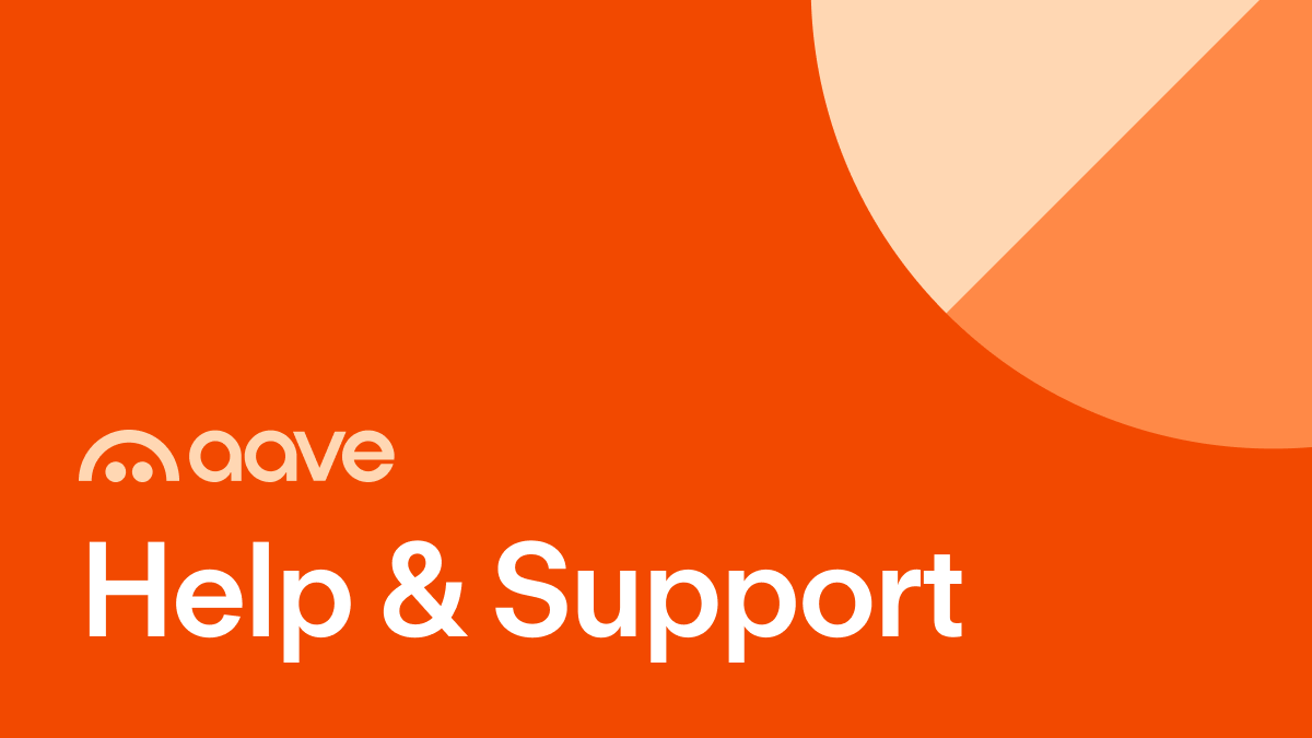 Help & Support | Aave